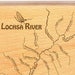 LOCHSA RIVER Map Fly Box. Personalized, Handcrafted, Custom Designed ...