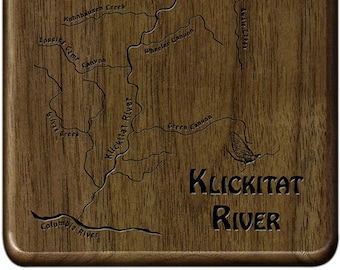 Fly Box SITUK RIVER MAP Handcrafted Custom Designed | Etsy