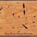 WIND RIVER RANGE River Map Fly Box- Handcrafted, Custom Designed, Laser ...