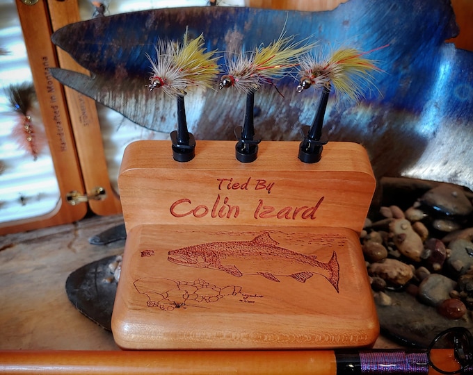 Walnut Fly Tying Station - Etsy