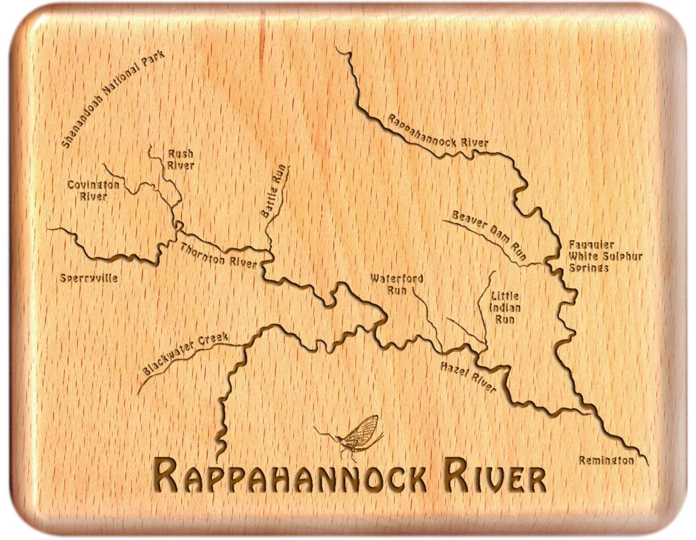 Rappahannock River Map