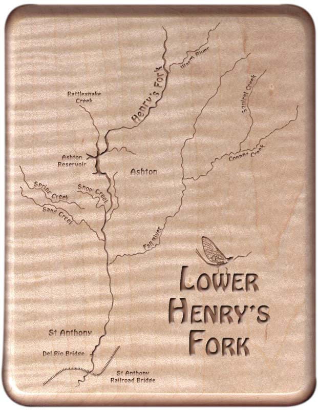 HENRY'S FORK LOWER Custom Fly Box Handcrafted Custom | Etsy