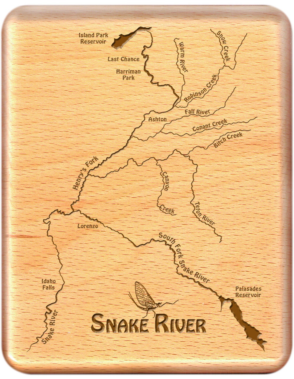 Snake River Map