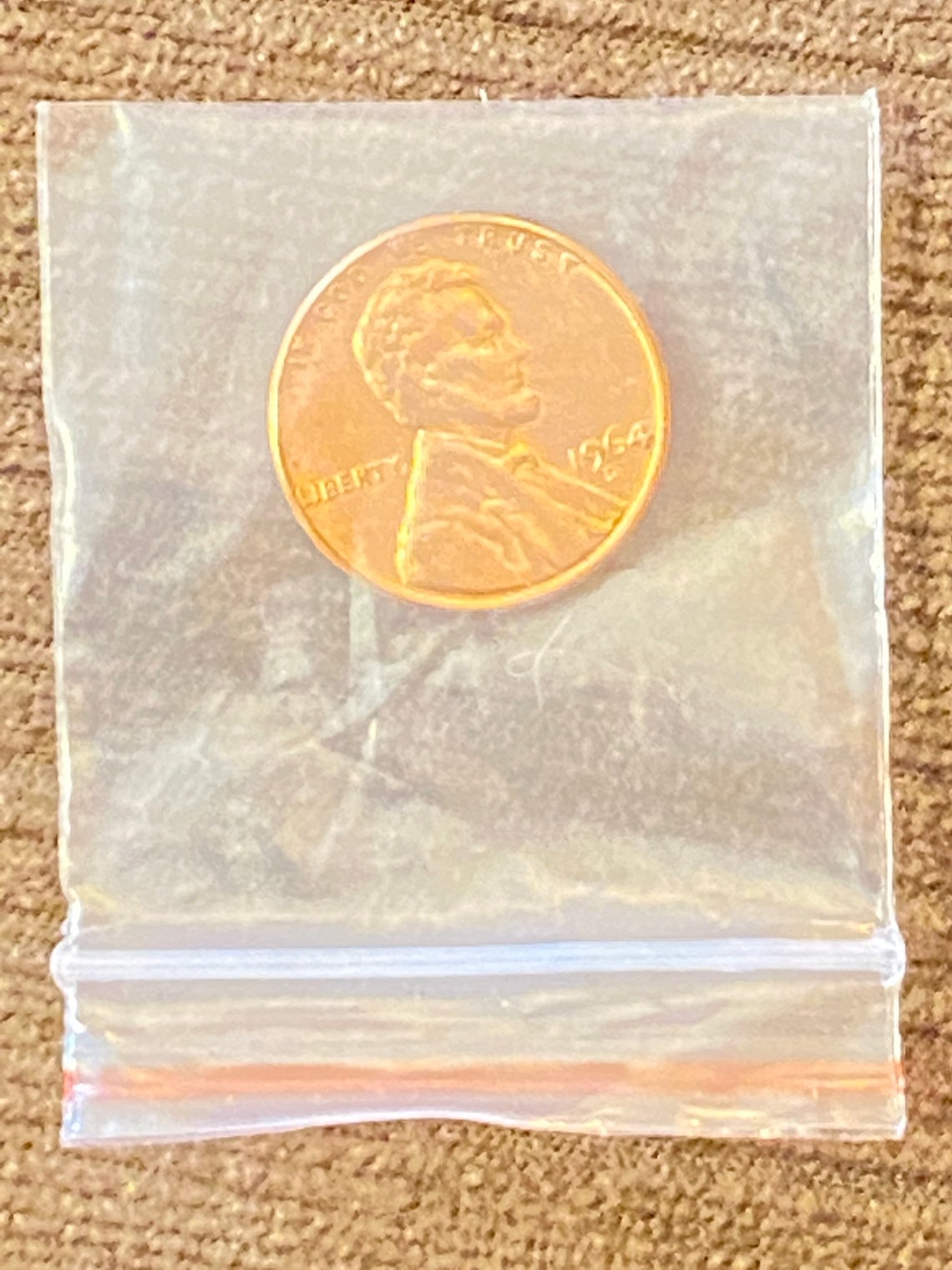 1964 Denver Lincoln Memorial Penny Uncirculated Great Condition L in ...