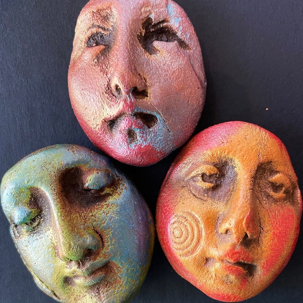 Ceramic Faces - Etsy