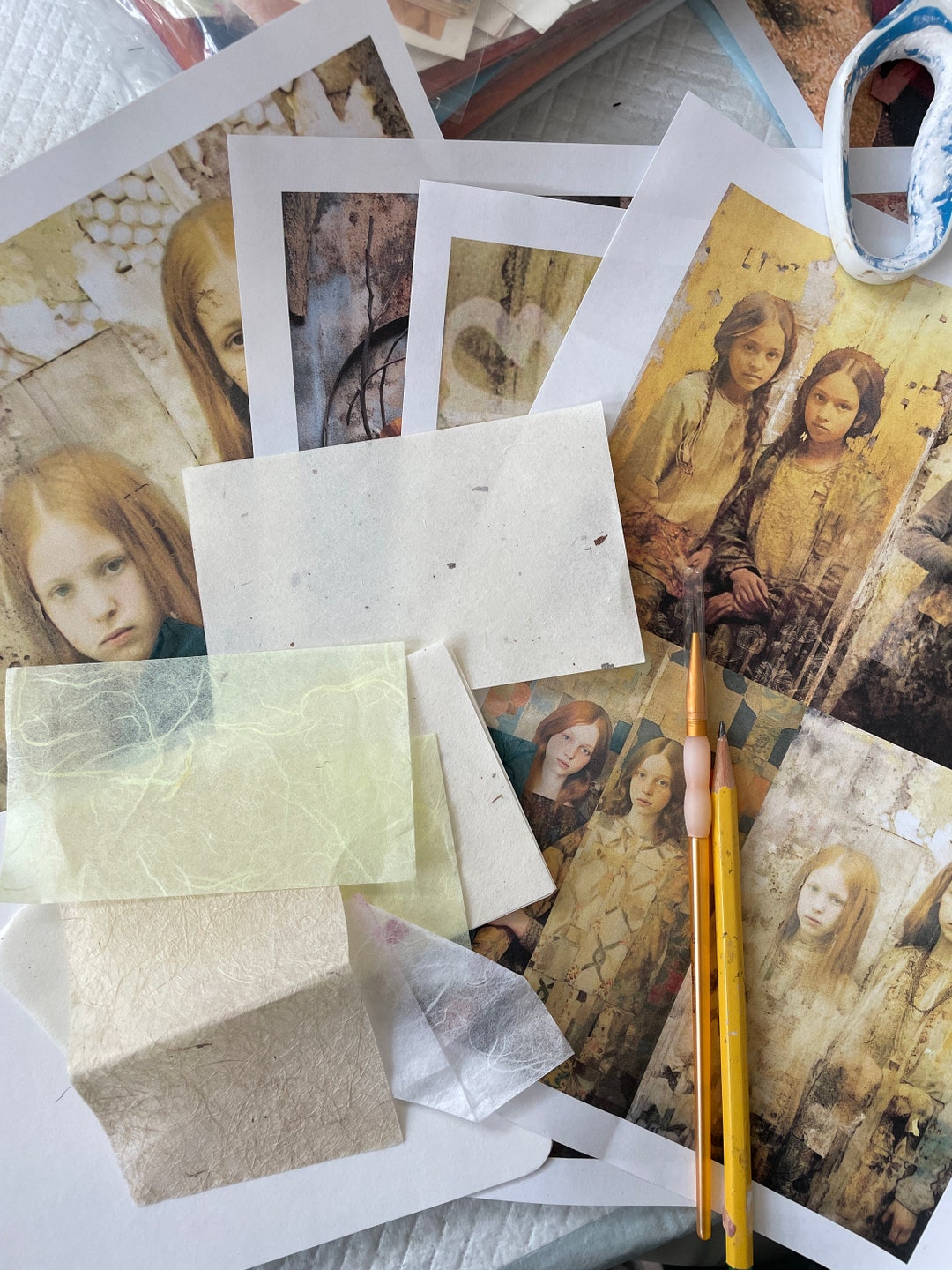 The Curated Collage Collections: SISTERS - Etsy