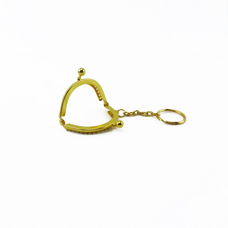 1 Golden Color Purse Frame With Key Chain F5/322 - Etsy