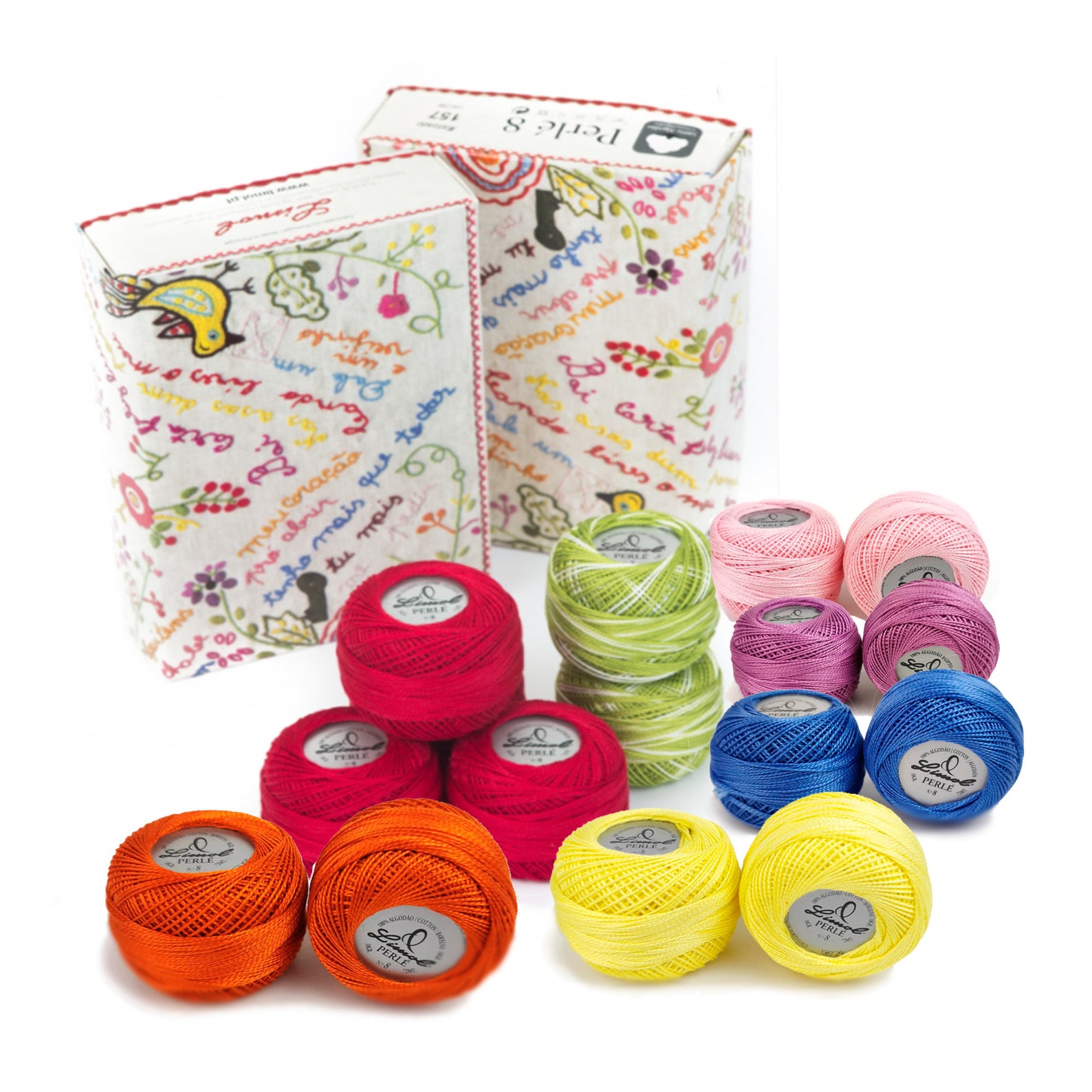 Embroidery Thread Ball Balls Perlé 8 Portuguese Embroidery | Etsy