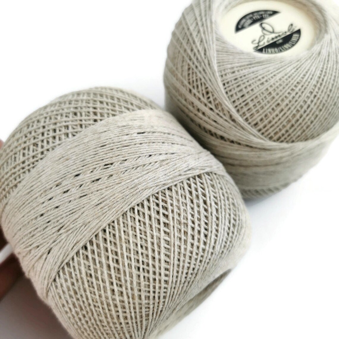Beige Yarn for Knitting Crochet Yarn 100grs PT 6 ES 5 - Etsy