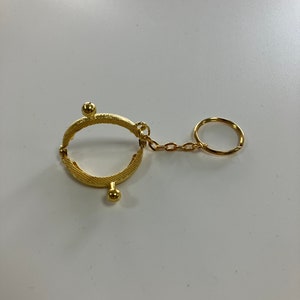 2 Units 4 Cm Fancy Purse Frame a Golden Color With Key Chain F4/289 - Etsy
