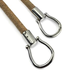 Natural Cork Handbag Handle Pair Silver Hardware - Etsy