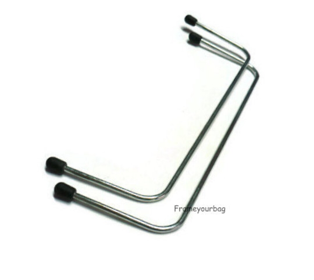 1 Pair 15x7cm-aluminum 3mm Tubular Internal Bag Frame Purse Frame F434 ...