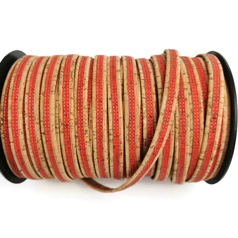 Cork Cord 1 Meter Portuguese Flat Cork 10x2mm Natural & - Etsy