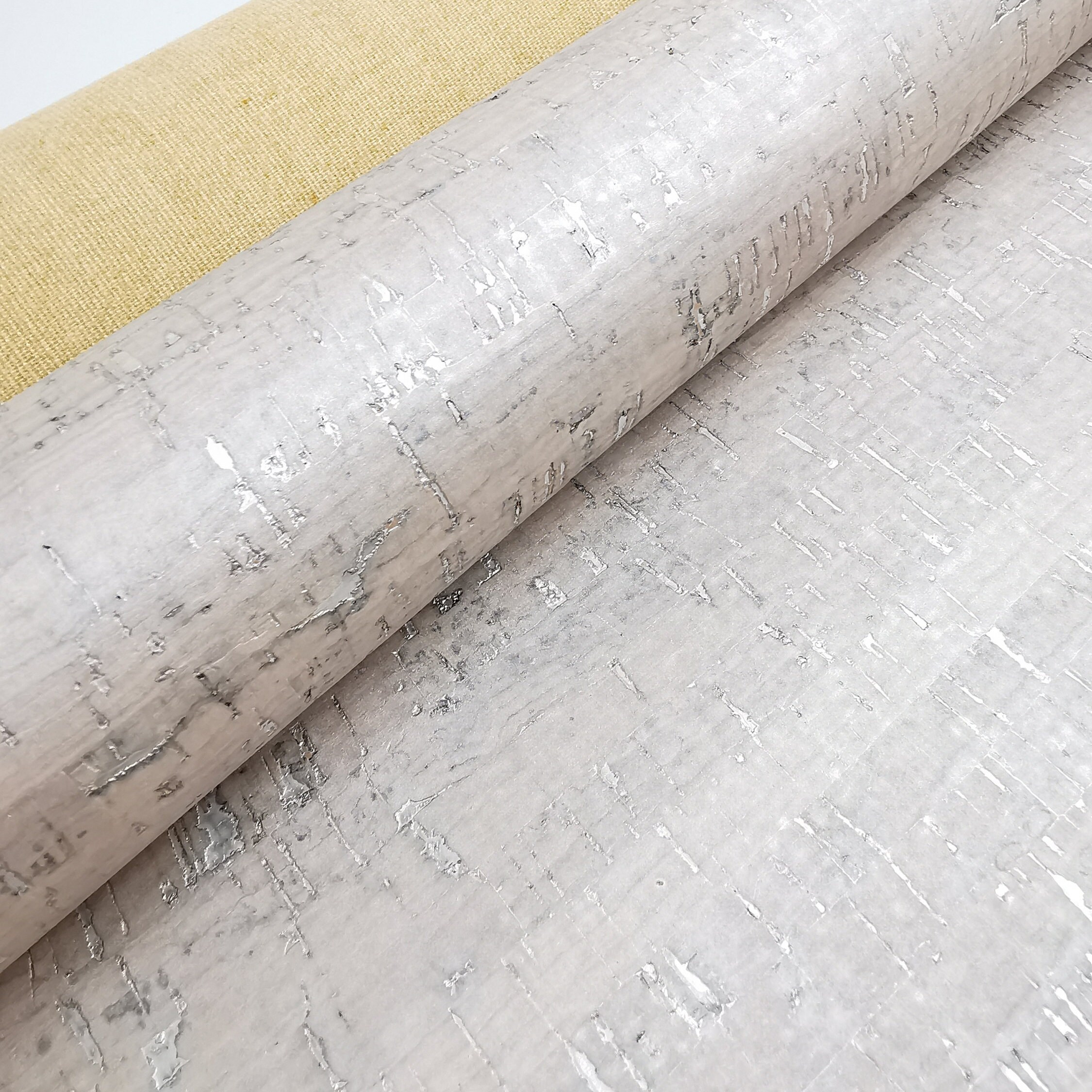 Cork Leather Cork Fabric Pearl Shinning 50x68 Cm Portuguese | Etsy