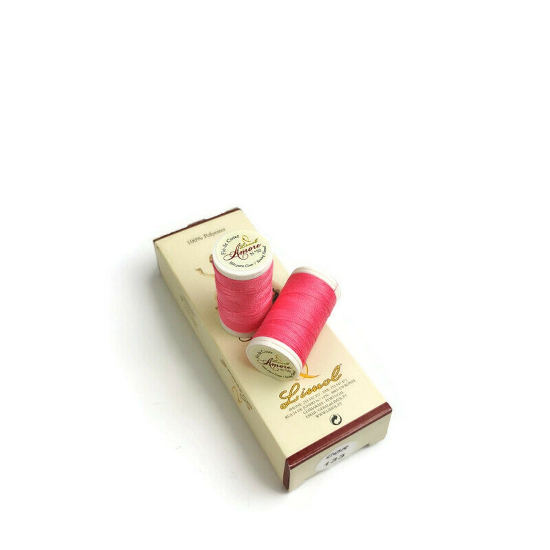 Limol All-purpose Mercerized Thread , 100m Length, Pink - Etsy