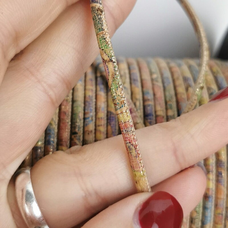 1 Meter/ 39 in 3 Mm Genuine Cork Cord european Product | Etsy