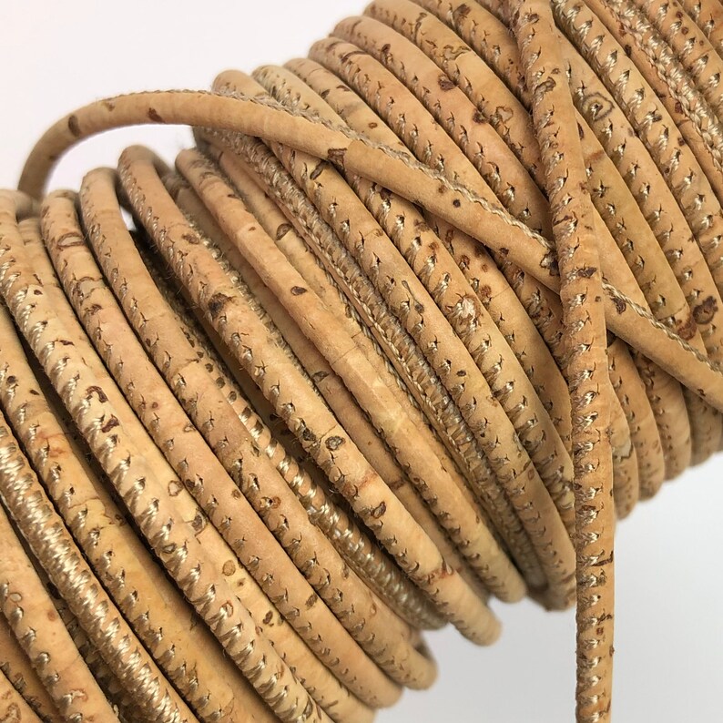 2mm Cork Lacing - 1 Meter/ 39 in - 2 Mm Genuine Cork Cord (european ...