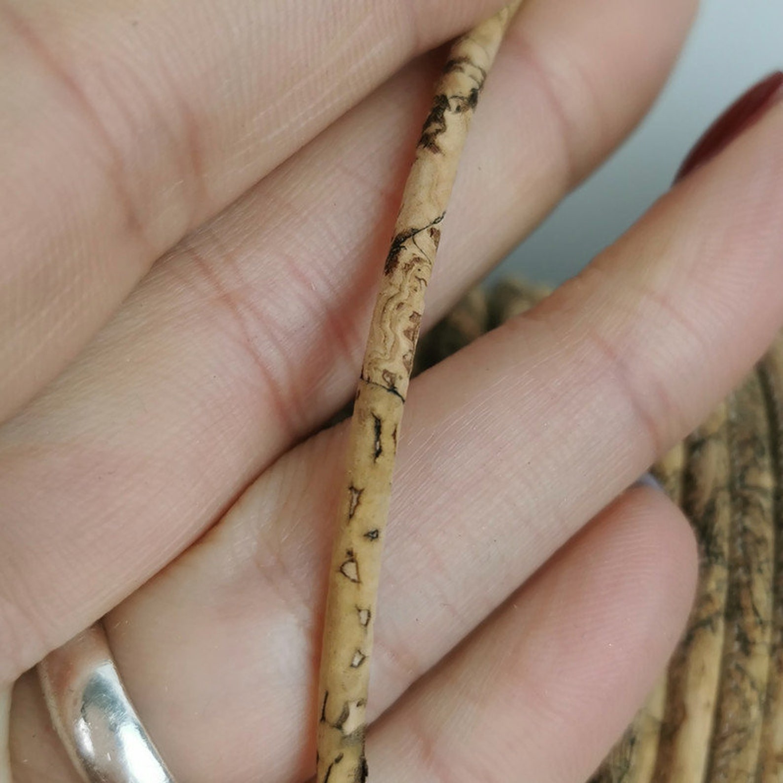 Cork Cord 1m / 39 in 3 Mm Cork Cord Granada REF-139 - Etsy