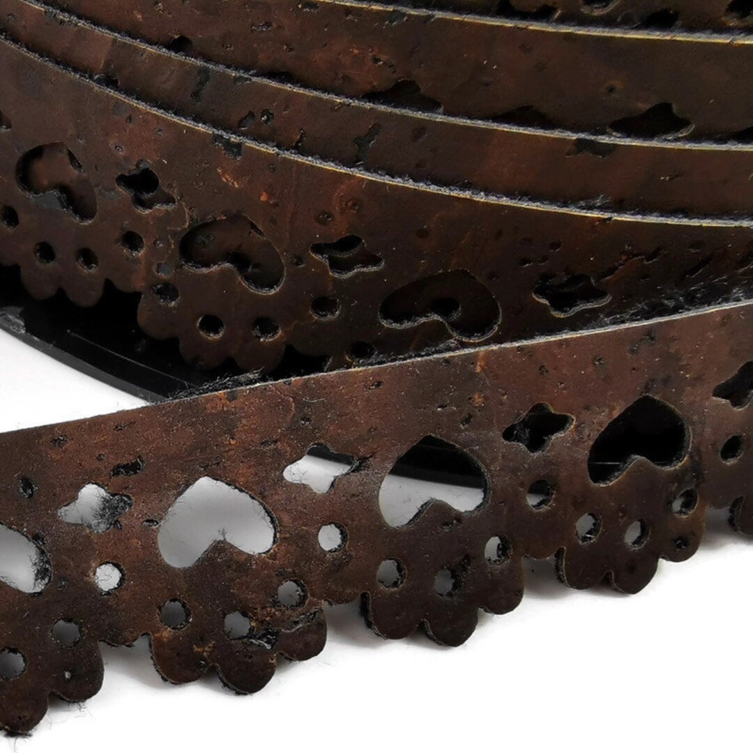 Cork Cording - Brown Cork Lace Trim - Cork Sewing Supplies - REF-534 - Etsy