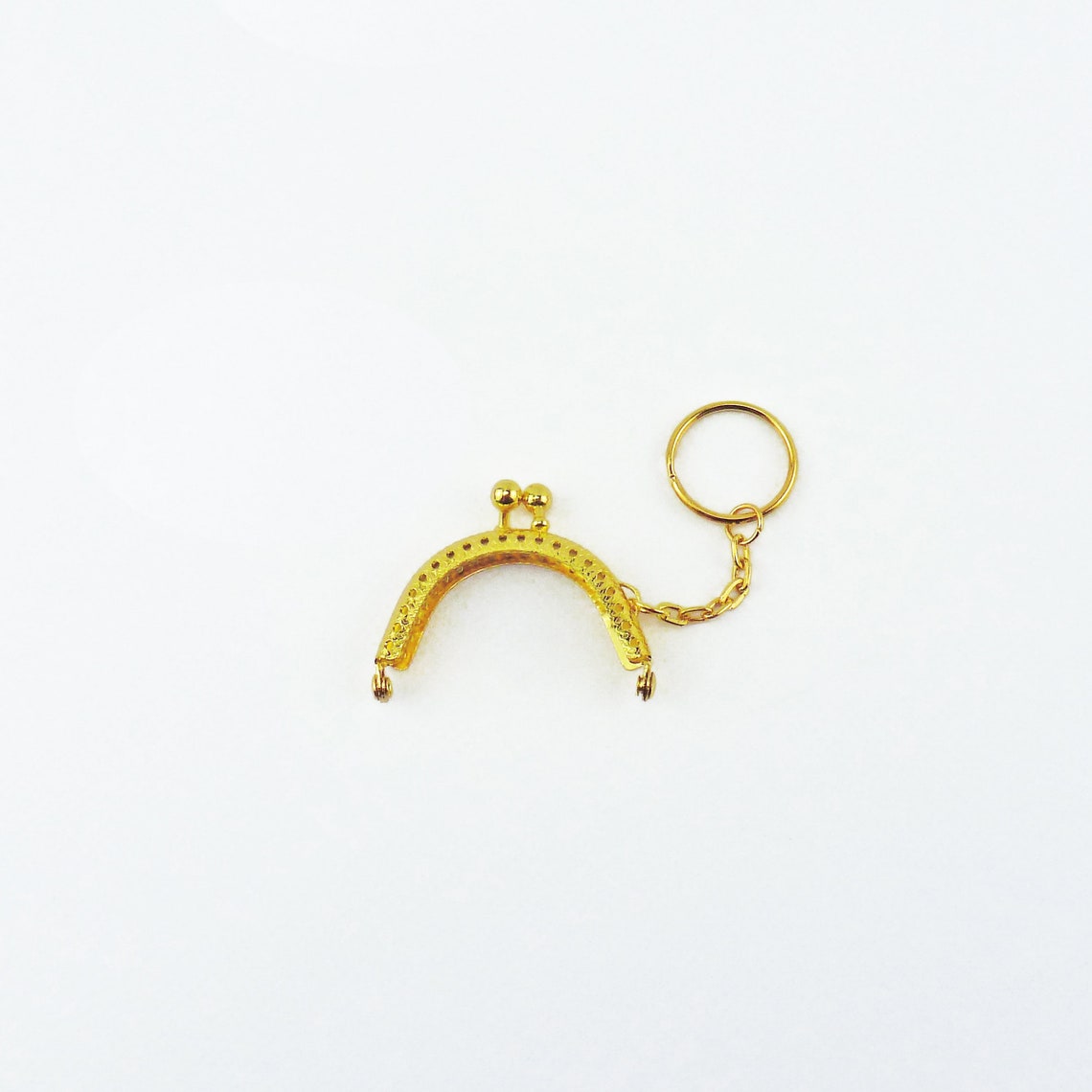 1 Golden Color Purse Frame With Key Chain F5/322 - Etsy