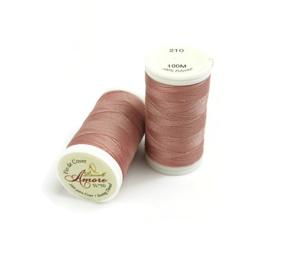 Limol All-purpose Mercerized Thread , 100m Length, Old Rose - Etsy