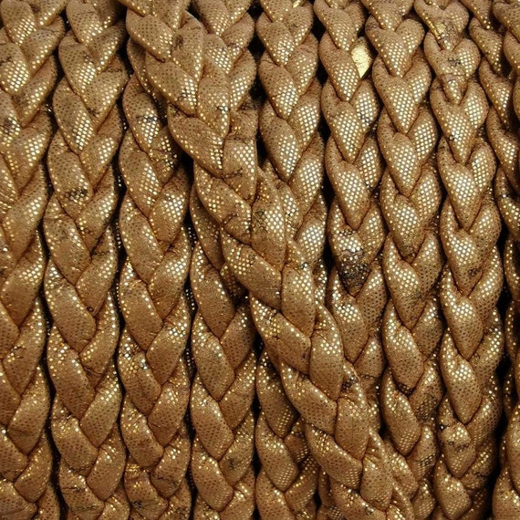 Cork Cording 7mm Copper Flat Cork Braid Portuguese Cork 1 | Etsy