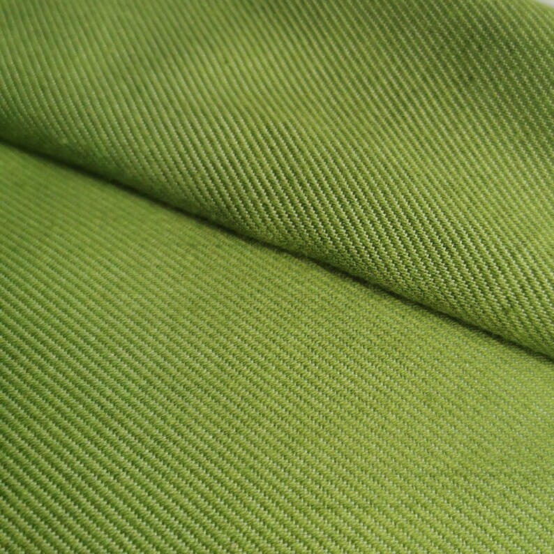 Green Denim Fabric by the Yard, Jeans Cotton Fabric, Jeans Fabric, - Etsy