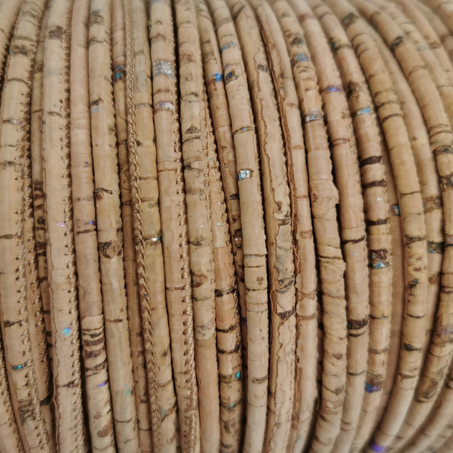 Cork Cord 1 Meter/ 39 in 3 Mm Genuine Cork Cord - Etsy