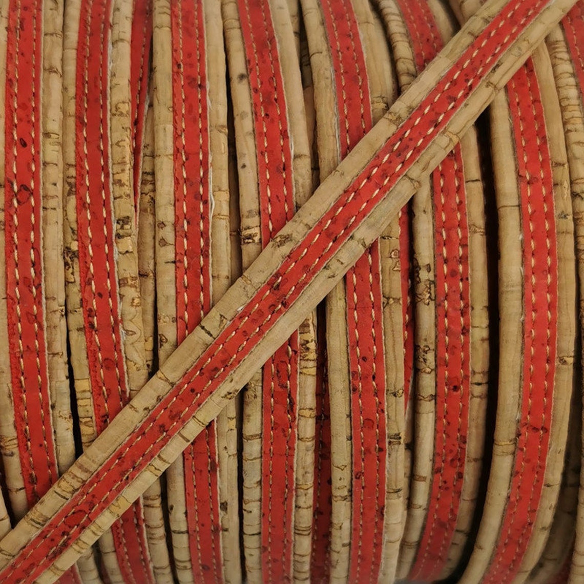 Cork Cord 1 Meter Portuguese Flat Cork 10x2mm Natural & - Etsy