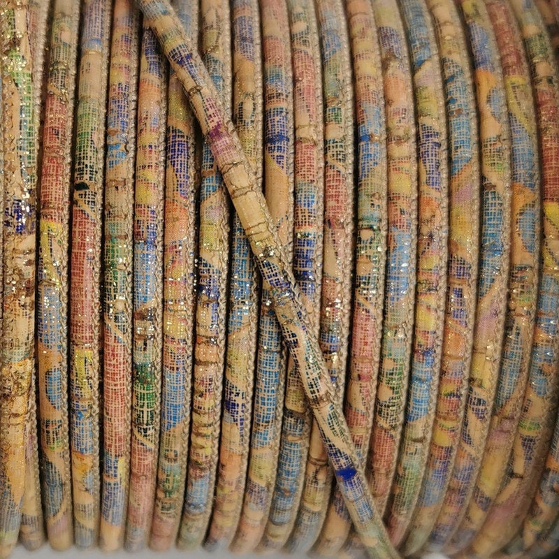 1 Meter/ 39 in 3 Mm Genuine Cork Cord european Product | Etsy