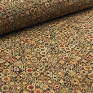 68x50cm Cork Fabric, Printed Pattern / 26.77''x19.69'', 77 - Etsy