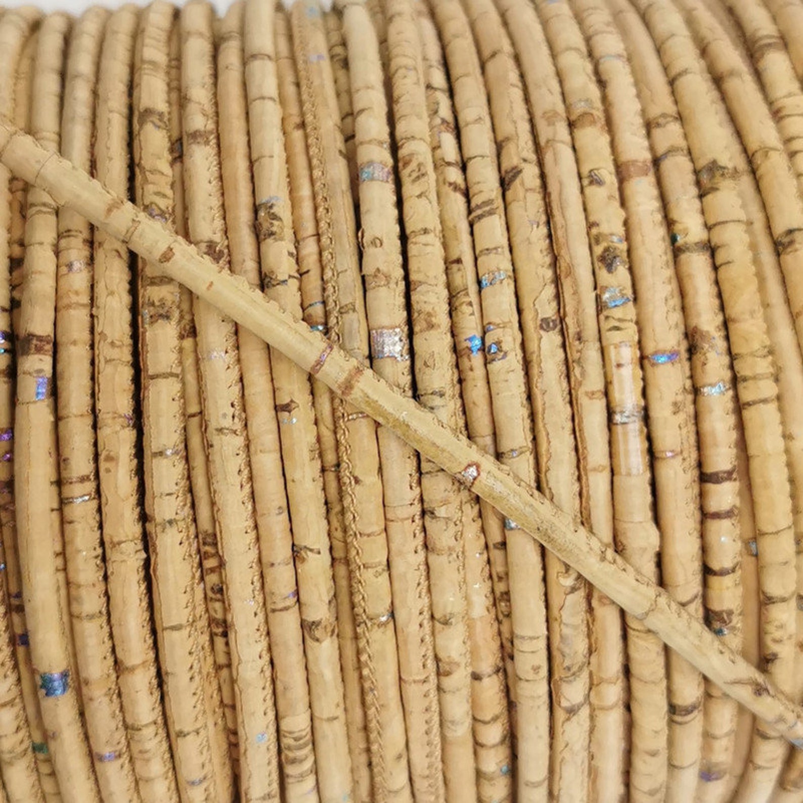 Cork Cord 1 Meter/ 39 in 3 Mm Genuine Cork Cord - Etsy