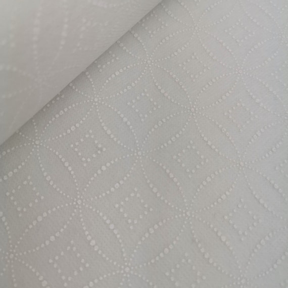TNT Fabric 60gr Lining Material Lining Fabric White Damasc | Etsy