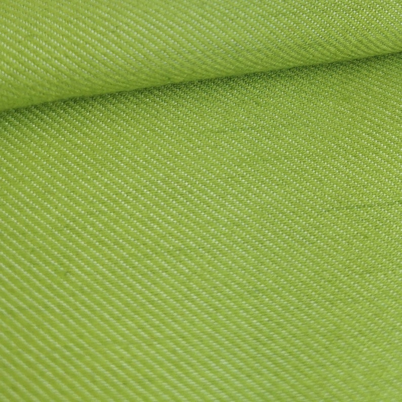 Green Denim Fabric by the Yard, Jeans Cotton Fabric, Jeans Fabric, - Etsy