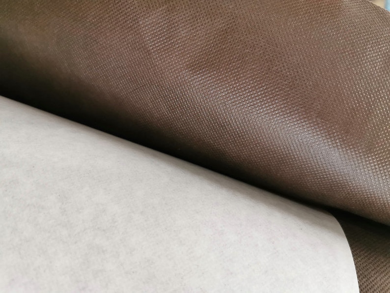 Self Adhesive Lining Material, Lining Fabric Brown Color 0.5 X 1.5 M ...