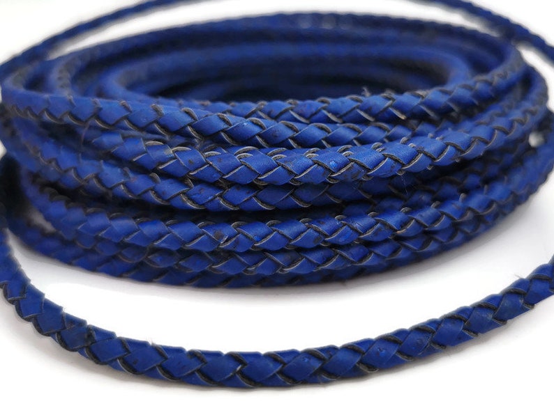 3mm Royal Blue Cork Bolo Cord, Cork Cording - 1 Meter/ 39 in -3mm ...