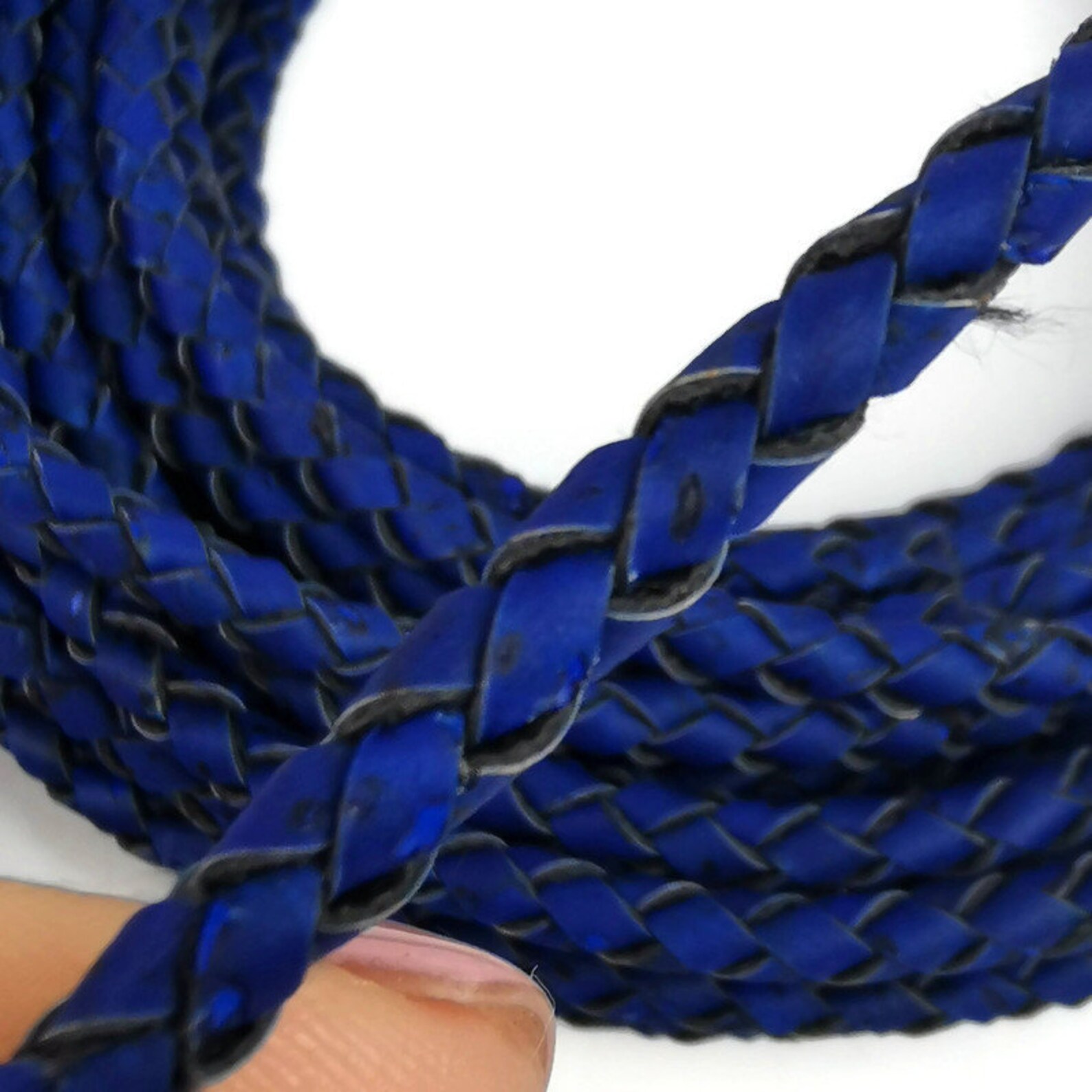 3mm Royal Blue Cork Bolo Cord, Cork Cording - 1 Meter/ 39 in -3mm ...