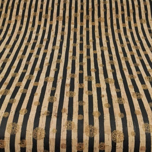 Portuguese Cork Fabric, Printed Pattern 68x50cm / 26.77''x19.69'', (36 ...
