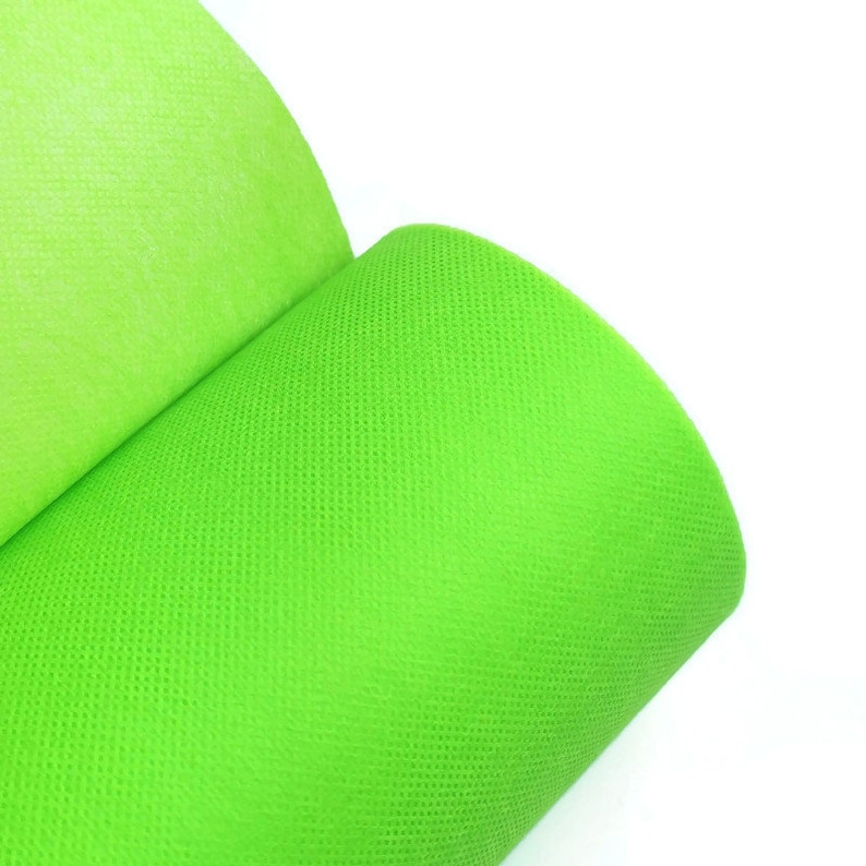 TNT Fabric 60gr, Lining Material, Lining Fabric Letuce Green 80cmx100cm ...