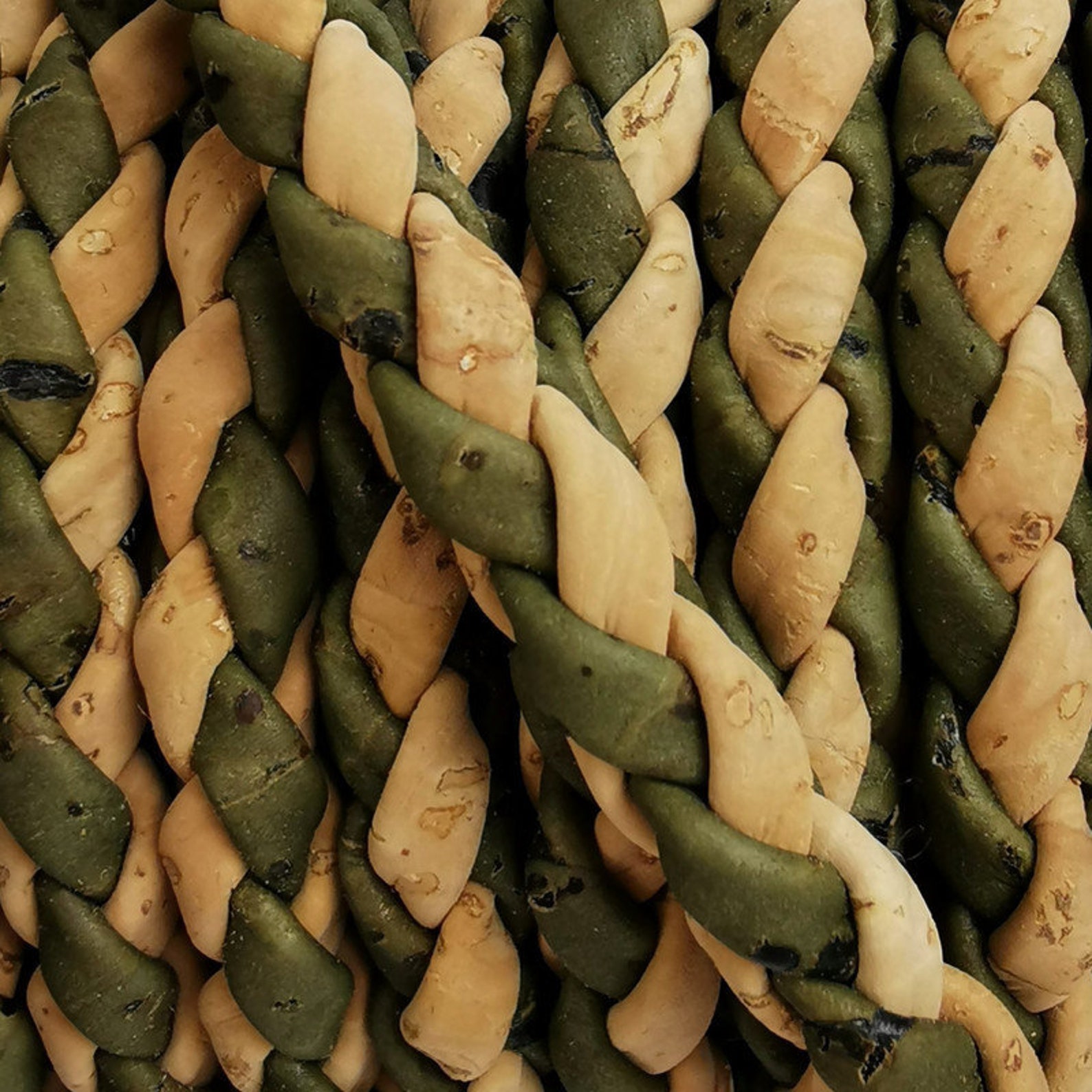 5mm Round Braided Cork Leather by the Yard, Cork Braid - Etsy