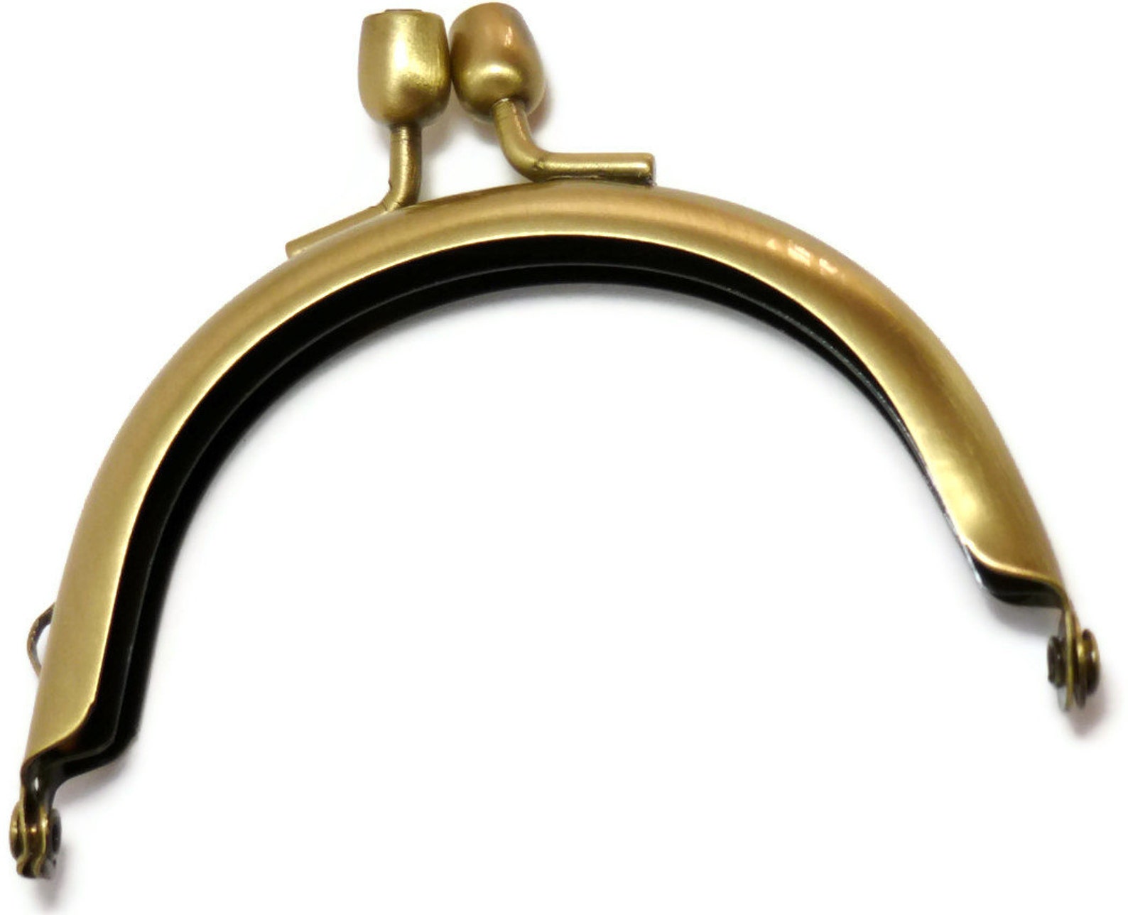 7.5cm Purse Frame Antique Brass With Brillant Closure F7.5/002 - Etsy