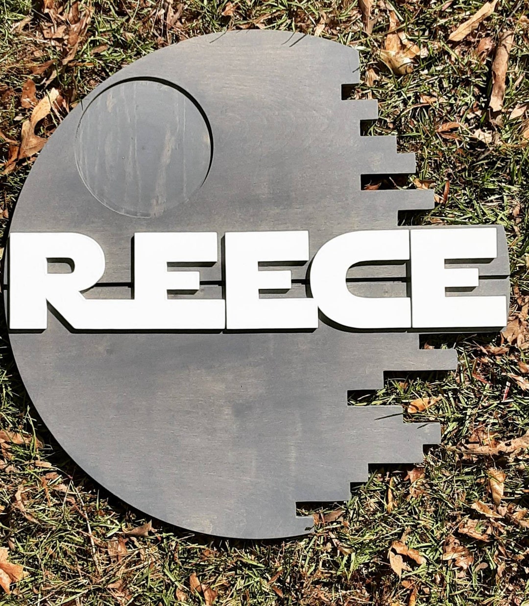 Round Nursery Sign, Star Wars Nursery Signs, Name Sign for Kids Room ...