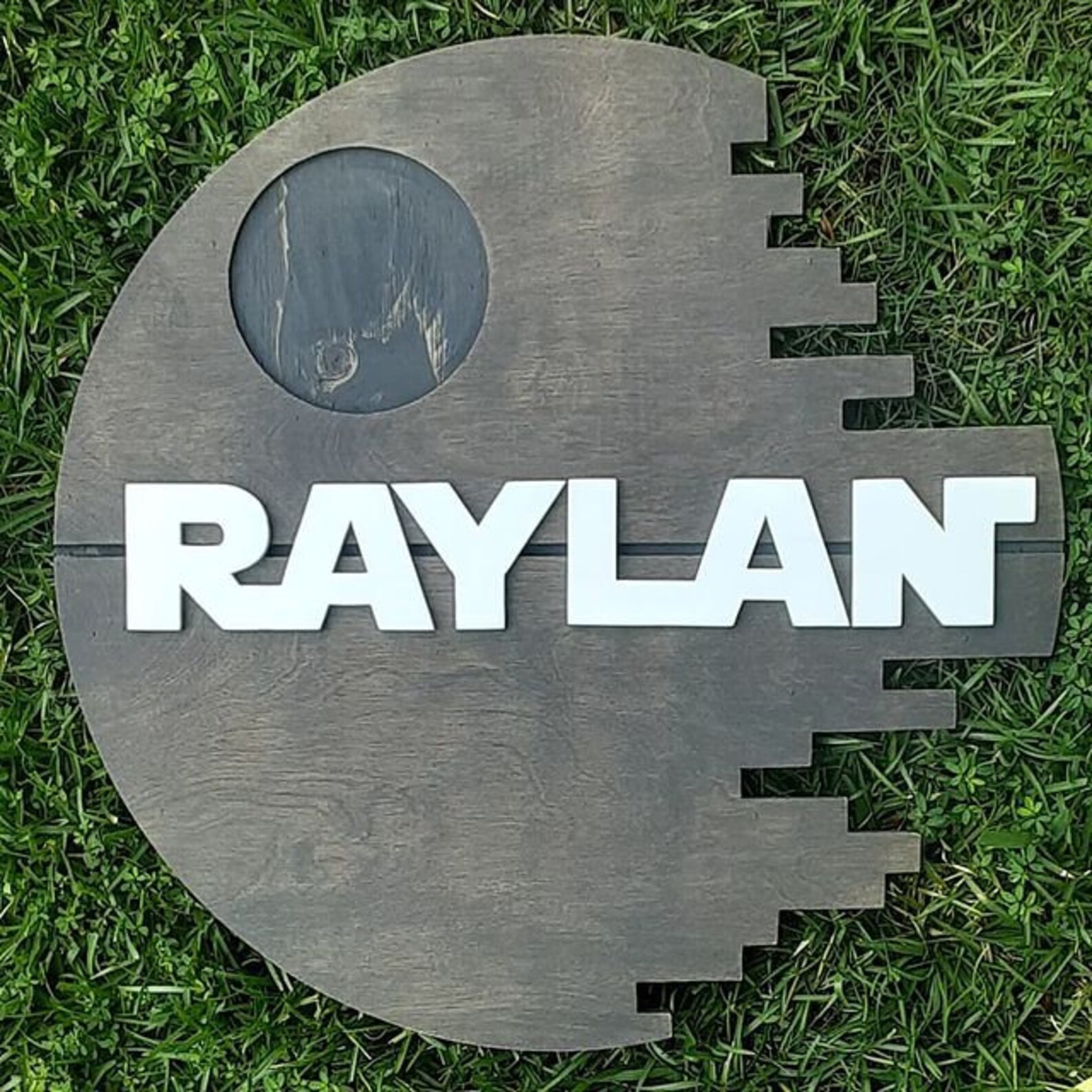 Nursery Name Sign Star Wars Nursery Signs Personalized Round - Etsy