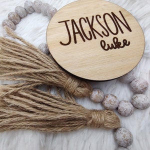 Baby Birth Announcement Sign, Baby Name Sign, Pregnancy Announcement ...