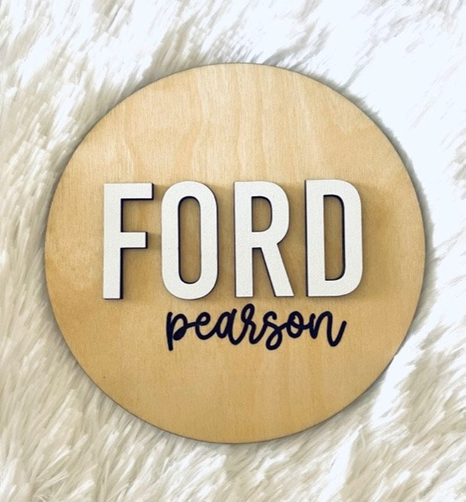 Name Plate for Baby Baby Birth Announcement Sign Wooden Baby | Etsy