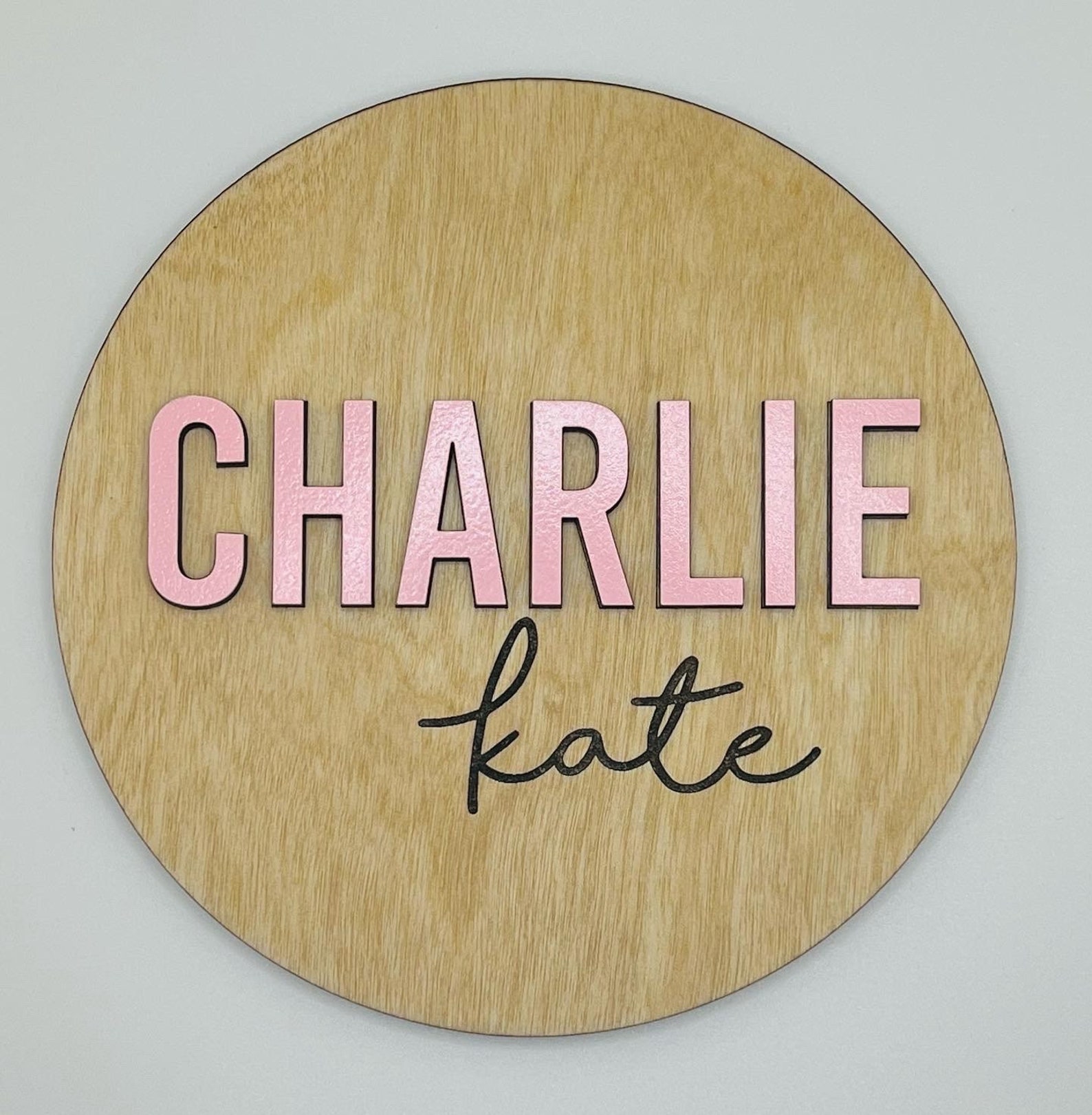 Baby Birth Announcement Sign Newborn Announcement Name - Etsy