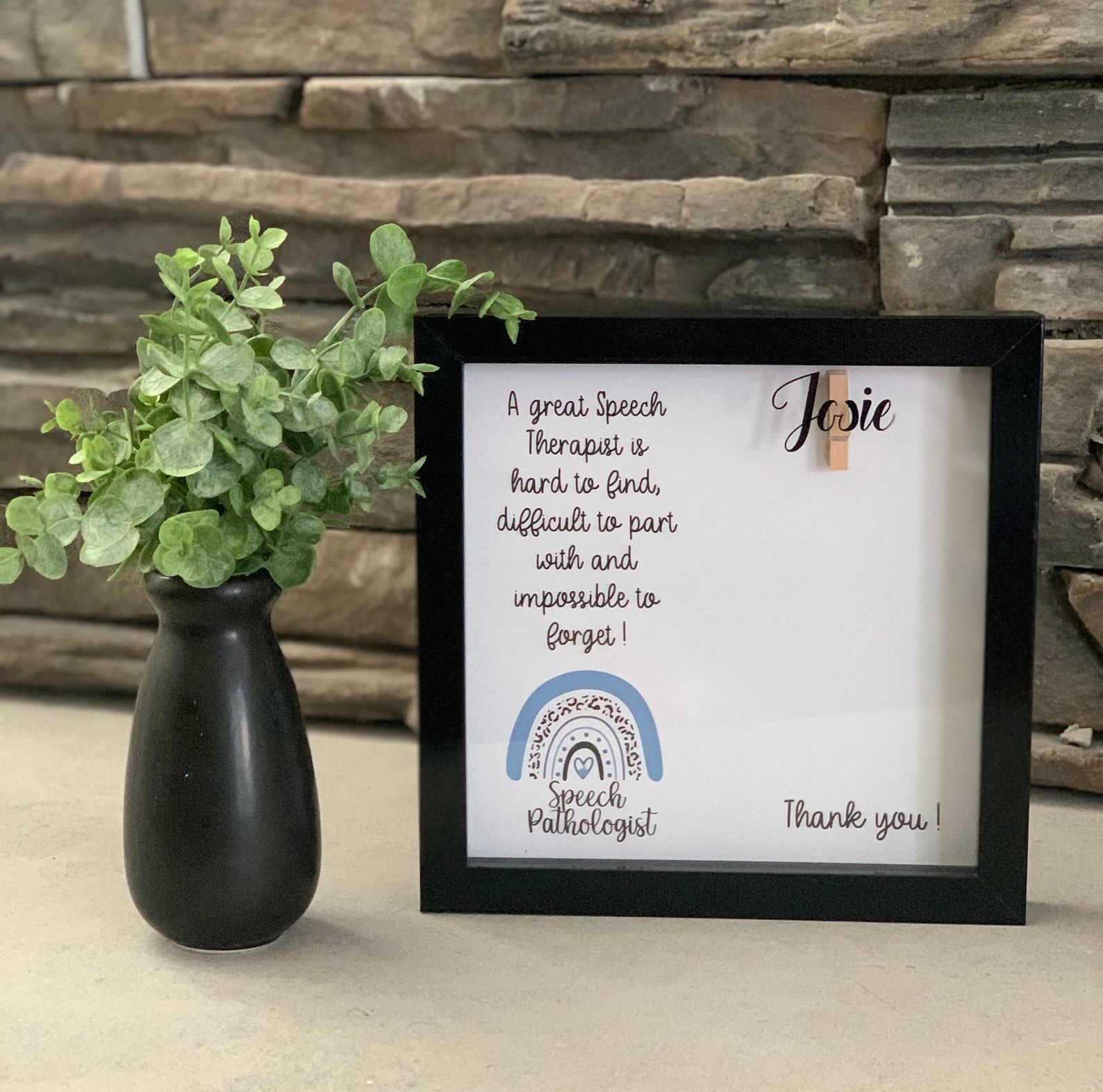 Occupational Therapist Gifts, Add Photo Frame, Gift for Occupational ...