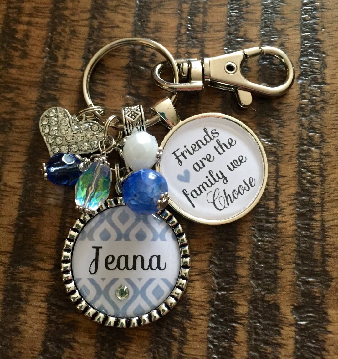 Friendship Gift, Friendship Keychain, Friendship Jewelry "friends Are ...
