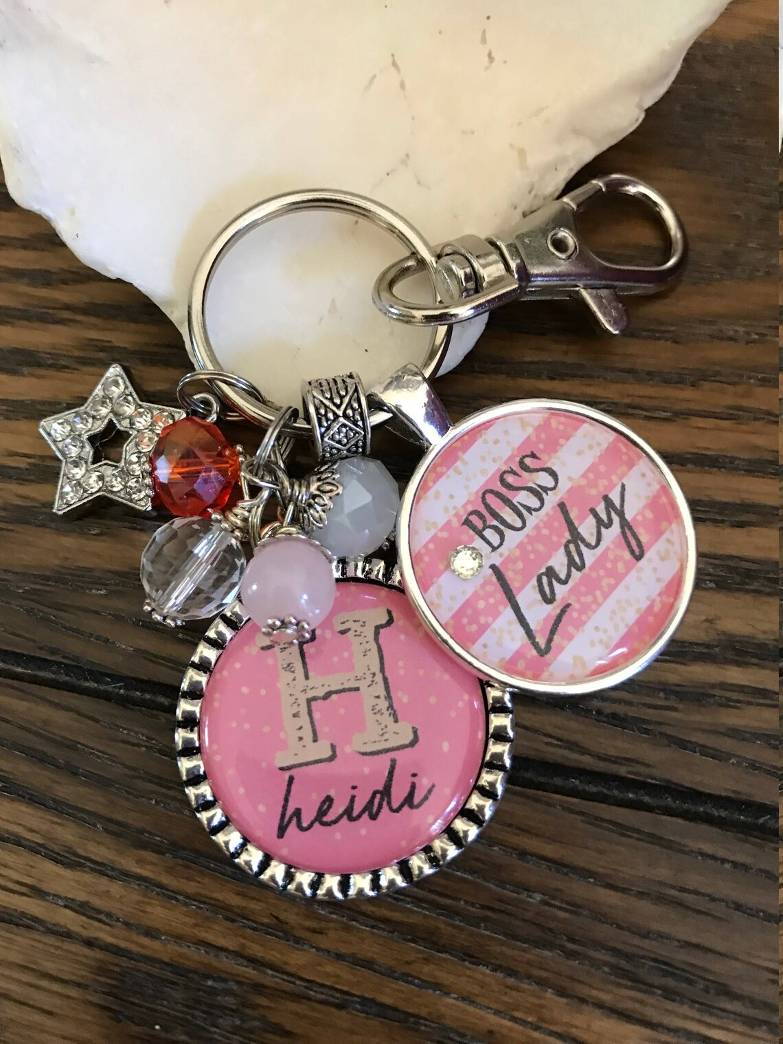 Custom Boss Lady jewelry Personalized boss gift idea Name | Etsy