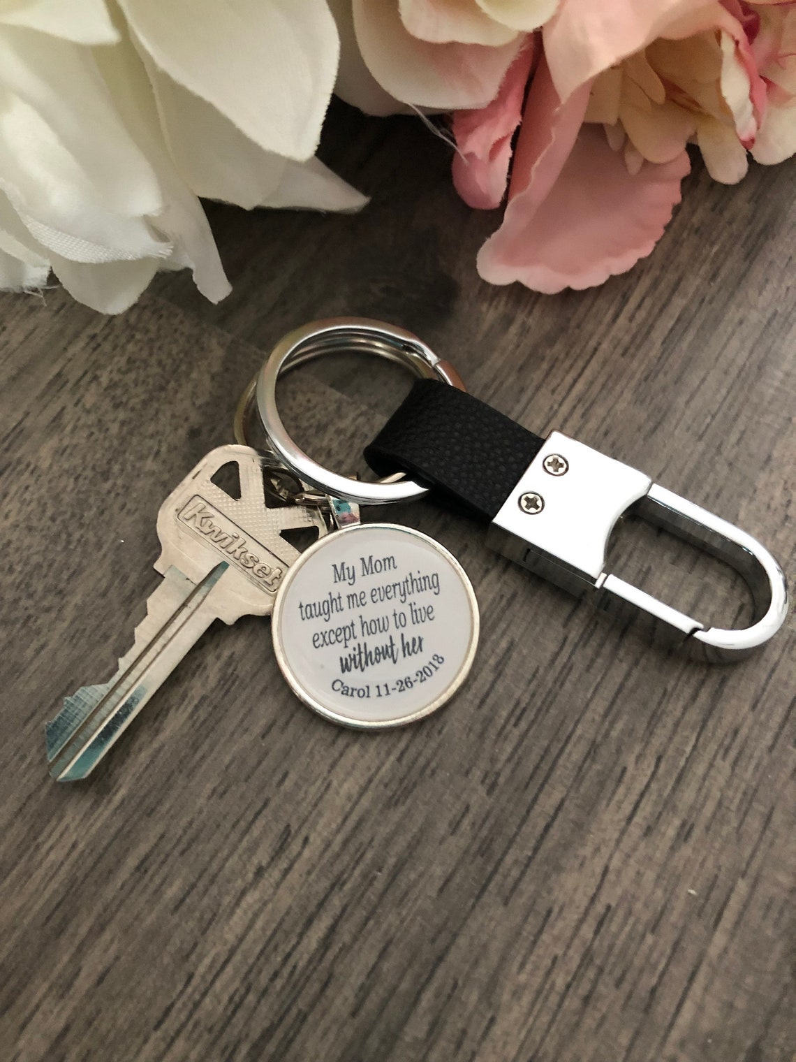 Personalized Keychain for Son Sympathy Gift for Son | Etsy